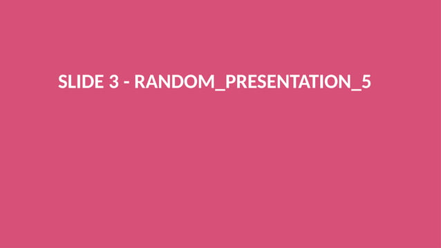 Here are two more random PowerPoint presentations for you:Random ...