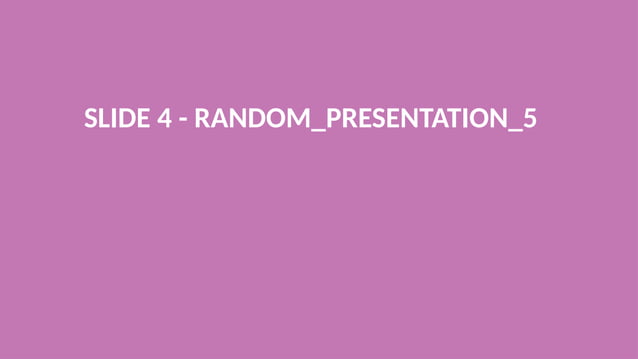Here are two more random PowerPoint presentations for you:Random ...