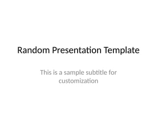 Random_Presentation_Temolate_education.pptx