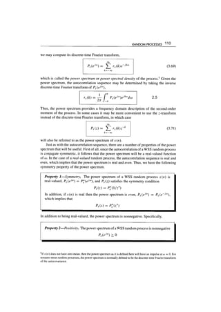 random process in signal processing techniques | PDF