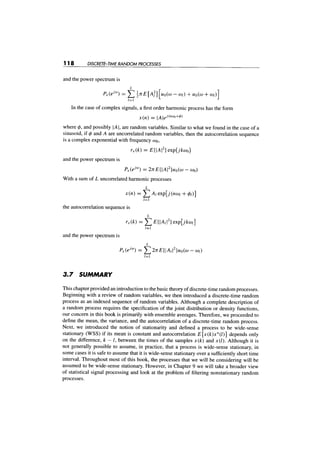 random process in signal processing techniques | PDF