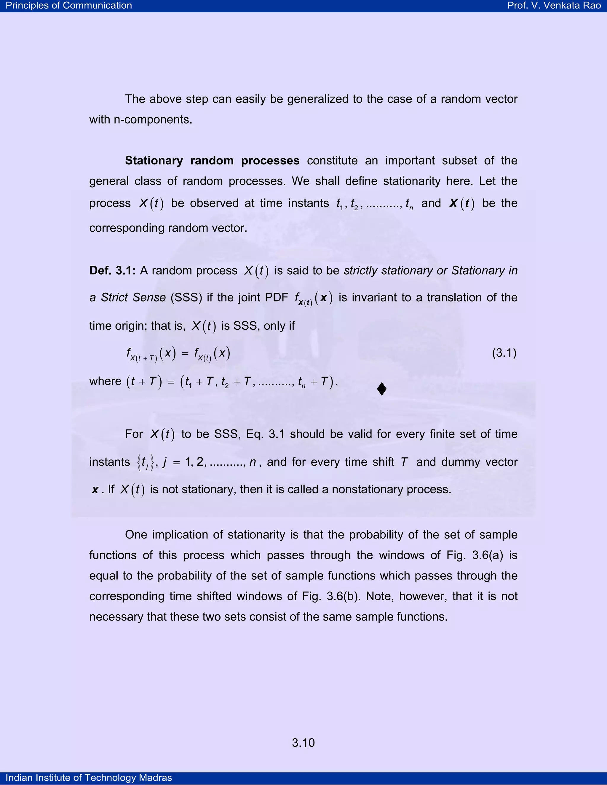 Random process and noise | PDF
