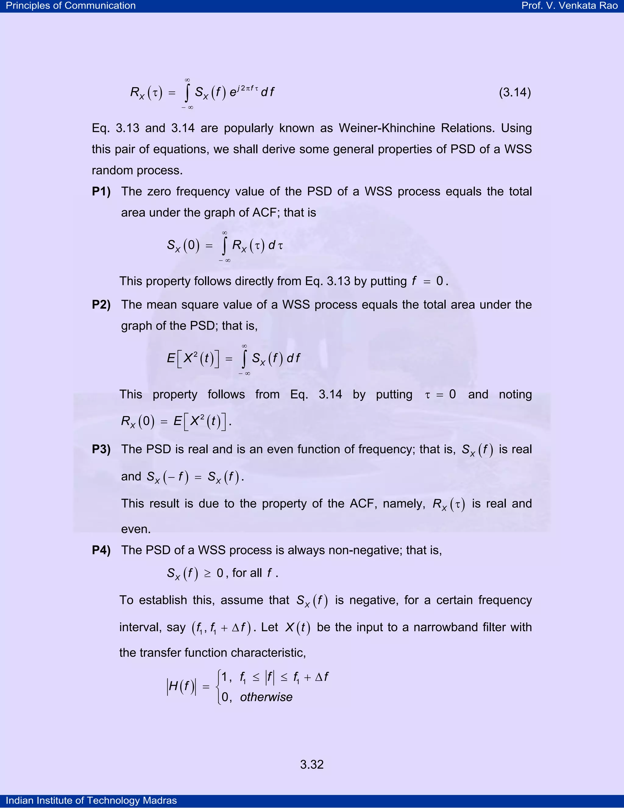 Random process and noise | PDF