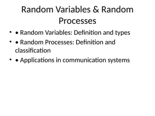 Random_Process_and_Nossdadise_Theory.pptx