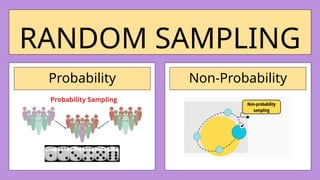 Random Sampling ( Sampling and Techniques) | PPT