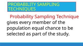 RANDOM SAMPLING and SAMPLING TECHNIQUE.pptx