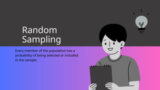 Random Sampling Techniques for SHS Grade 11 | PPTX