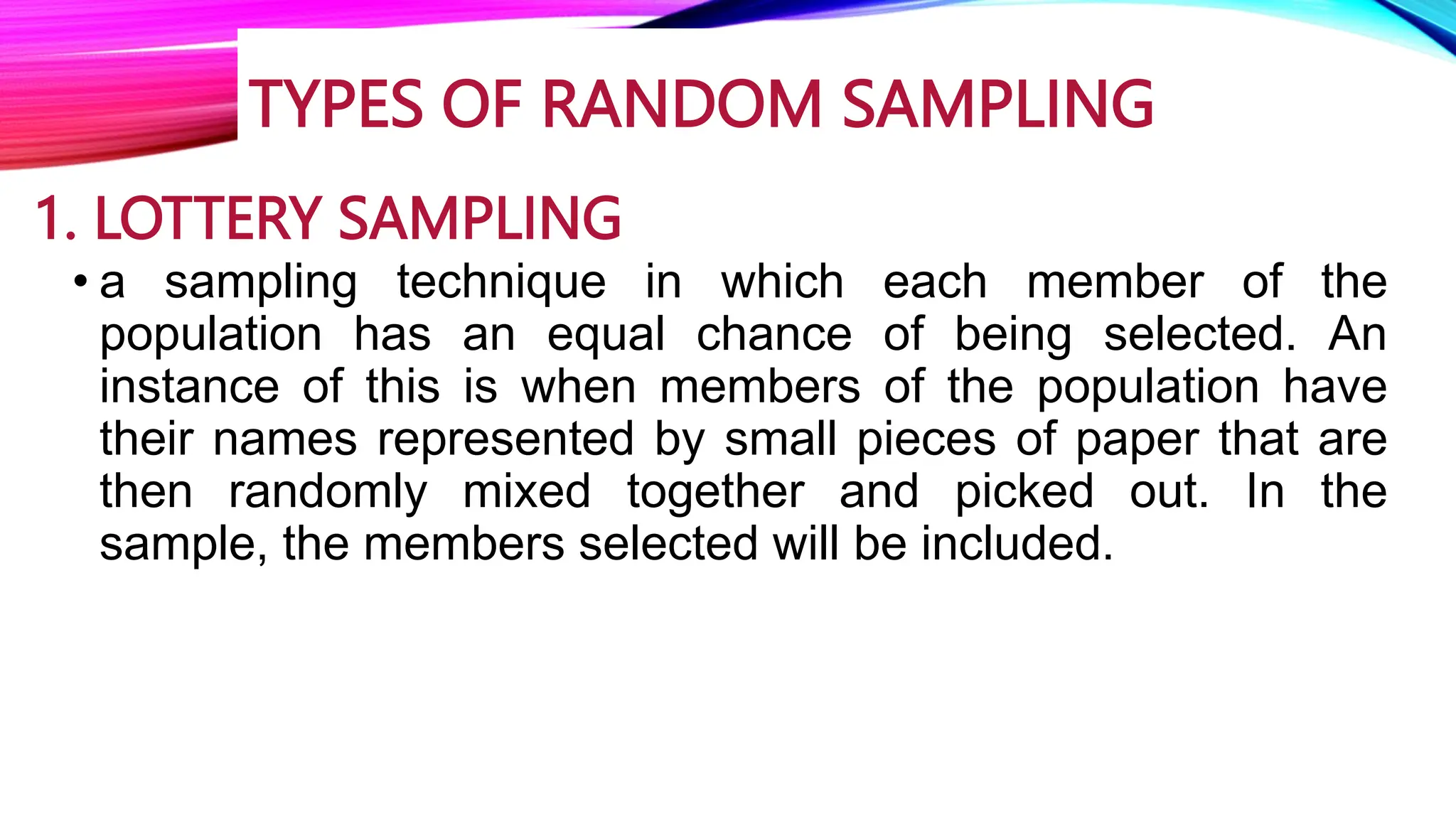 RANDOM SAMPLING, PARAMETER AND STATISTICS, SAMPLING DISTRIBUTION OF STATISTICS.pptx