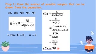 RANDOM SAMPLING, PARAMETER AND STATISTICS, SAMPLING DISTRIBUTION OF STATISTICS.pptx