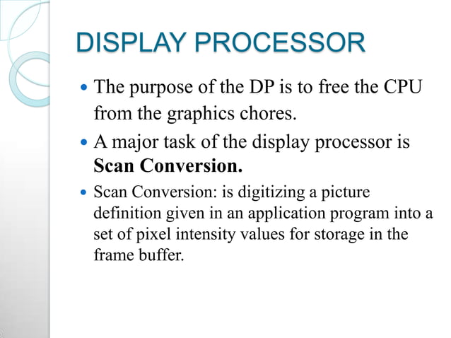 Random scan displays and raster scan displays | PPTX | Graphics Software | Computer Software and ...