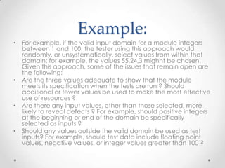 Random testing | PPTX