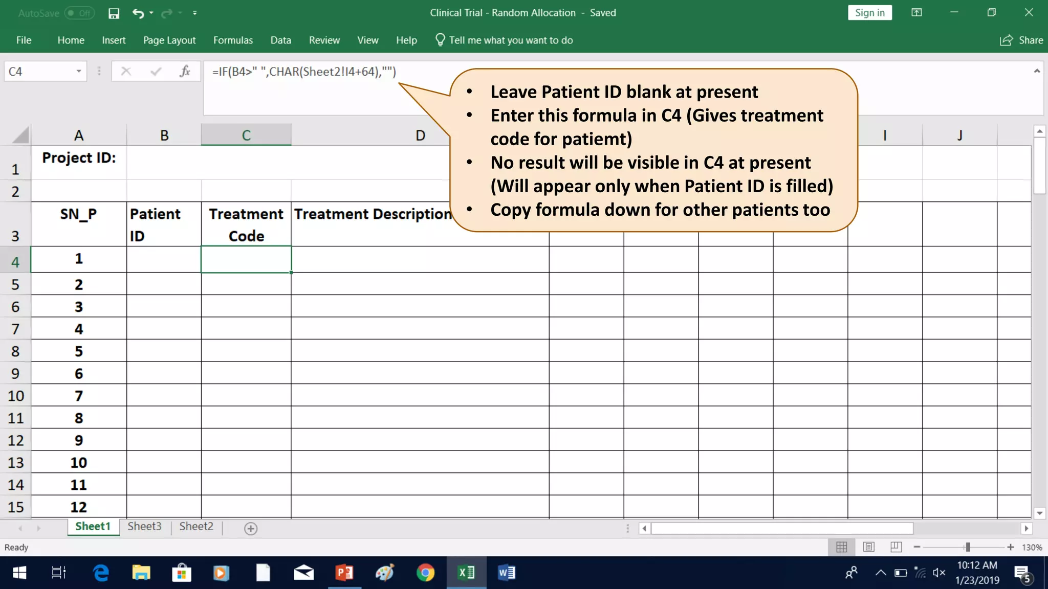 Random treatment allocation in clinical trials | PPT