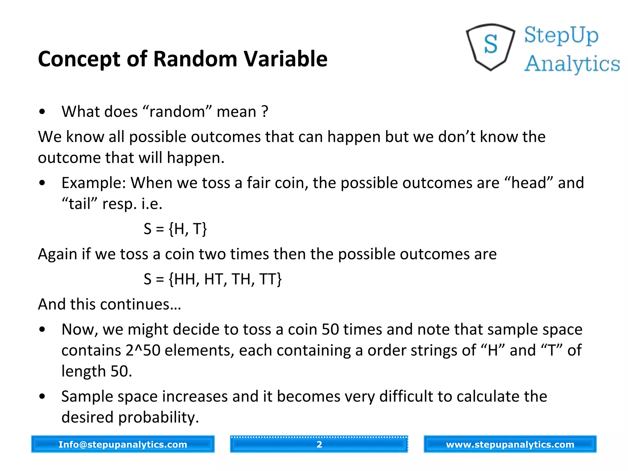 Random Variable | PPTX