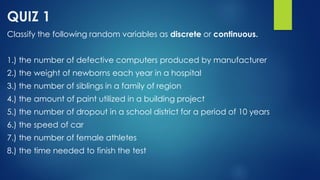 Random variable | PDF