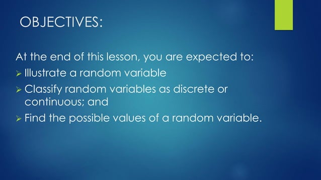 Random variable | PPT