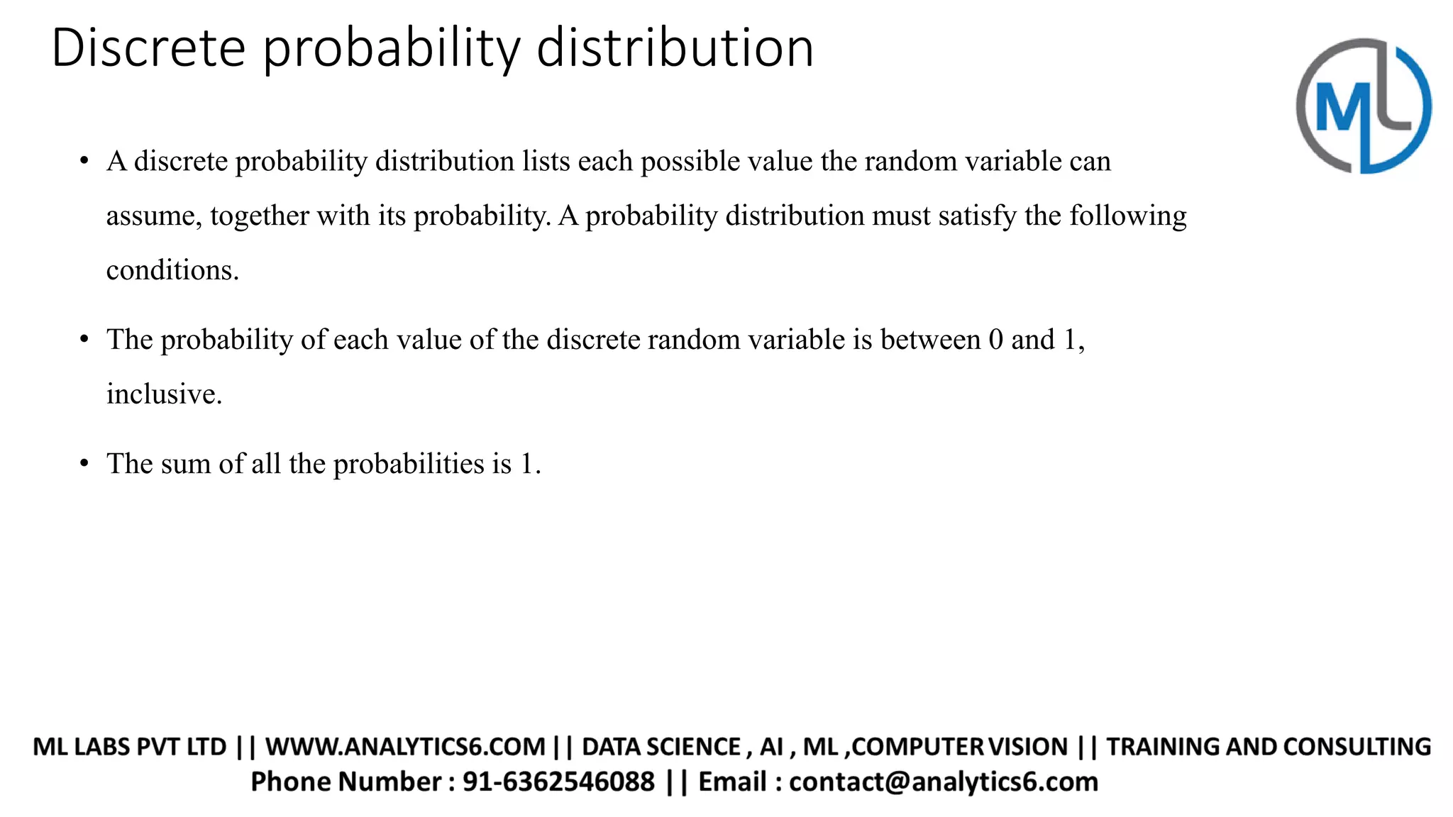 Random variable,Discrete and Continuous | PDF | Science