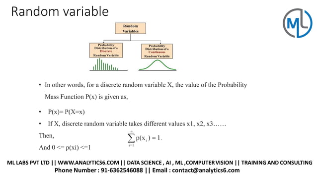 Random variable,Discrete and Continuous | PDF | Science
