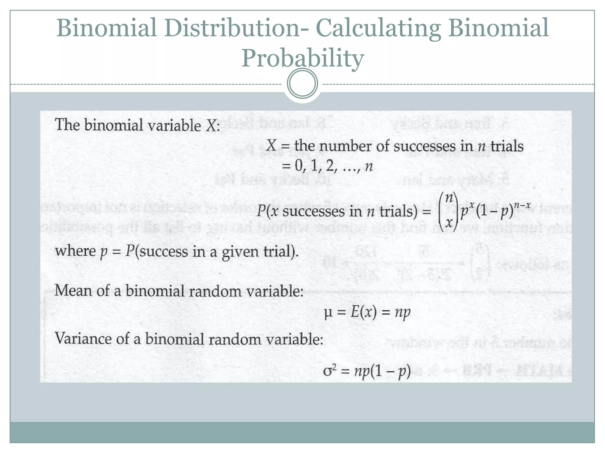 Random variables | PPTX