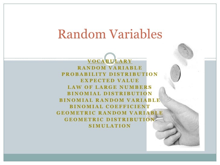 Random variables