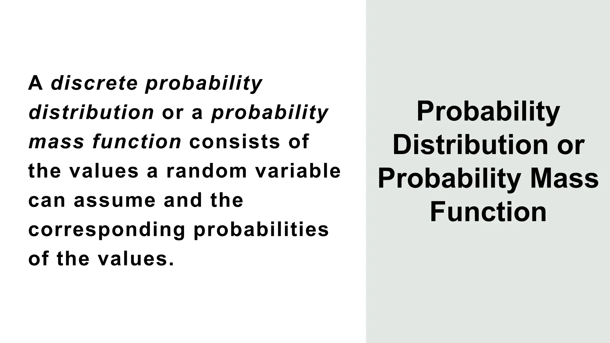 Discrete Random Variables And Continuous Random Variables Ppt