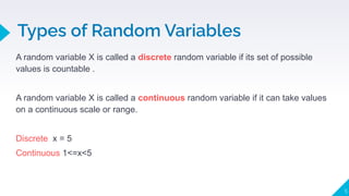 Random Variables and Distributions | PDF
