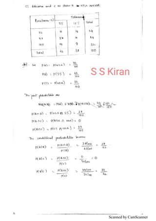 Random Variables Introduction and ProbabilityTheory | PDF