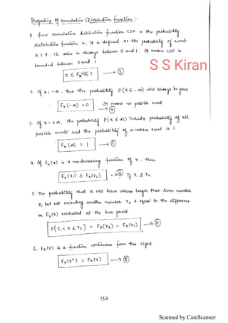 Random Variables Introduction and ProbabilityTheory | PDF