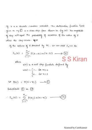 Random Variables Introduction and ProbabilityTheory | PDF