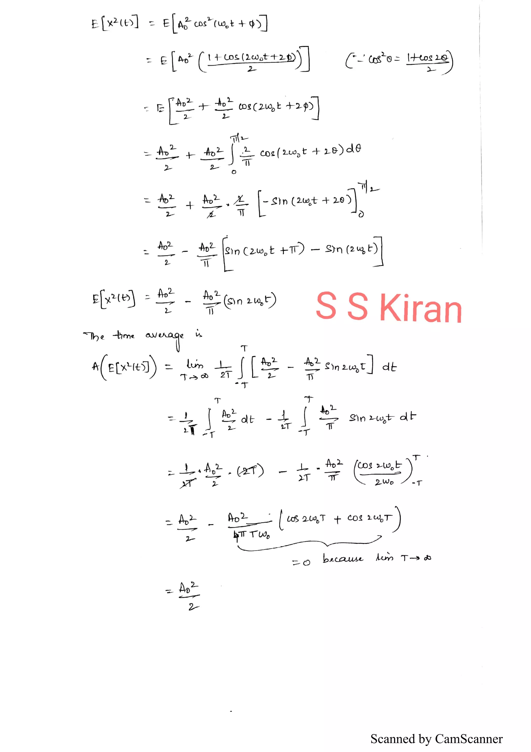Random Process and Ergodic Process | PDF