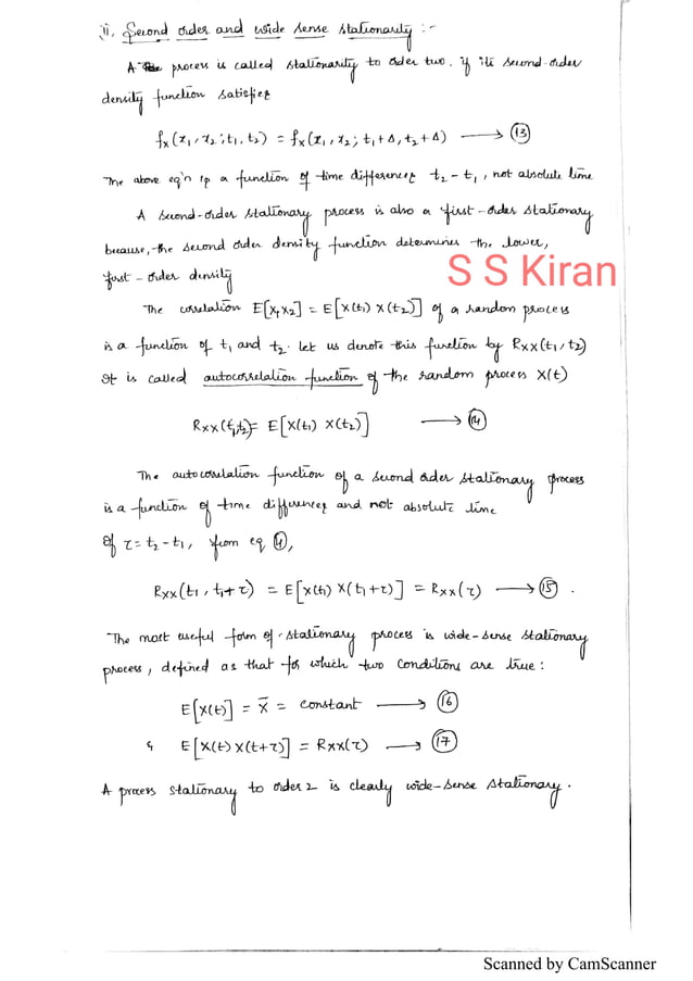 Random Process and Ergodic Process | PDF