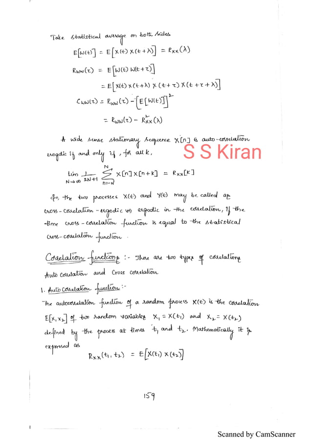 Random Process and Ergodic Process | PDF