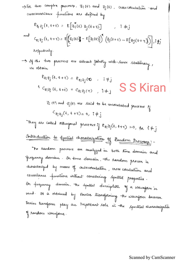Random Process and Ergodic Process | PDF