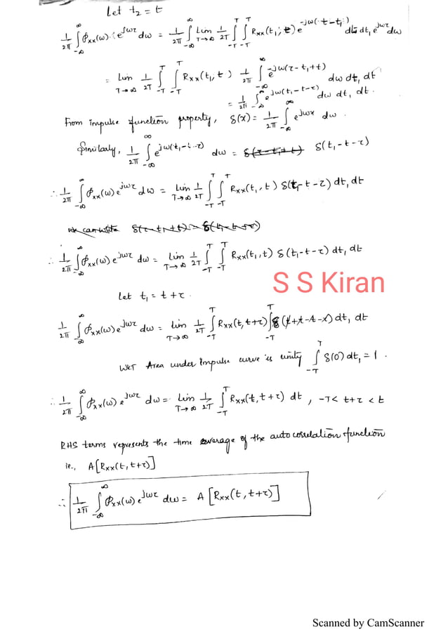 Random Process and Ergodic Process | PDF