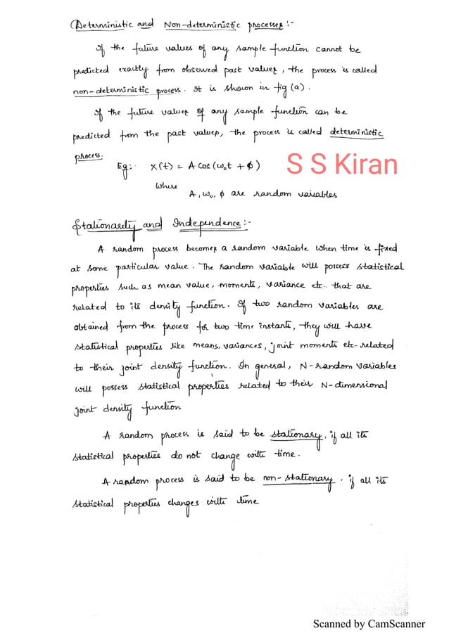 Random Process and Ergodic Process | PDF