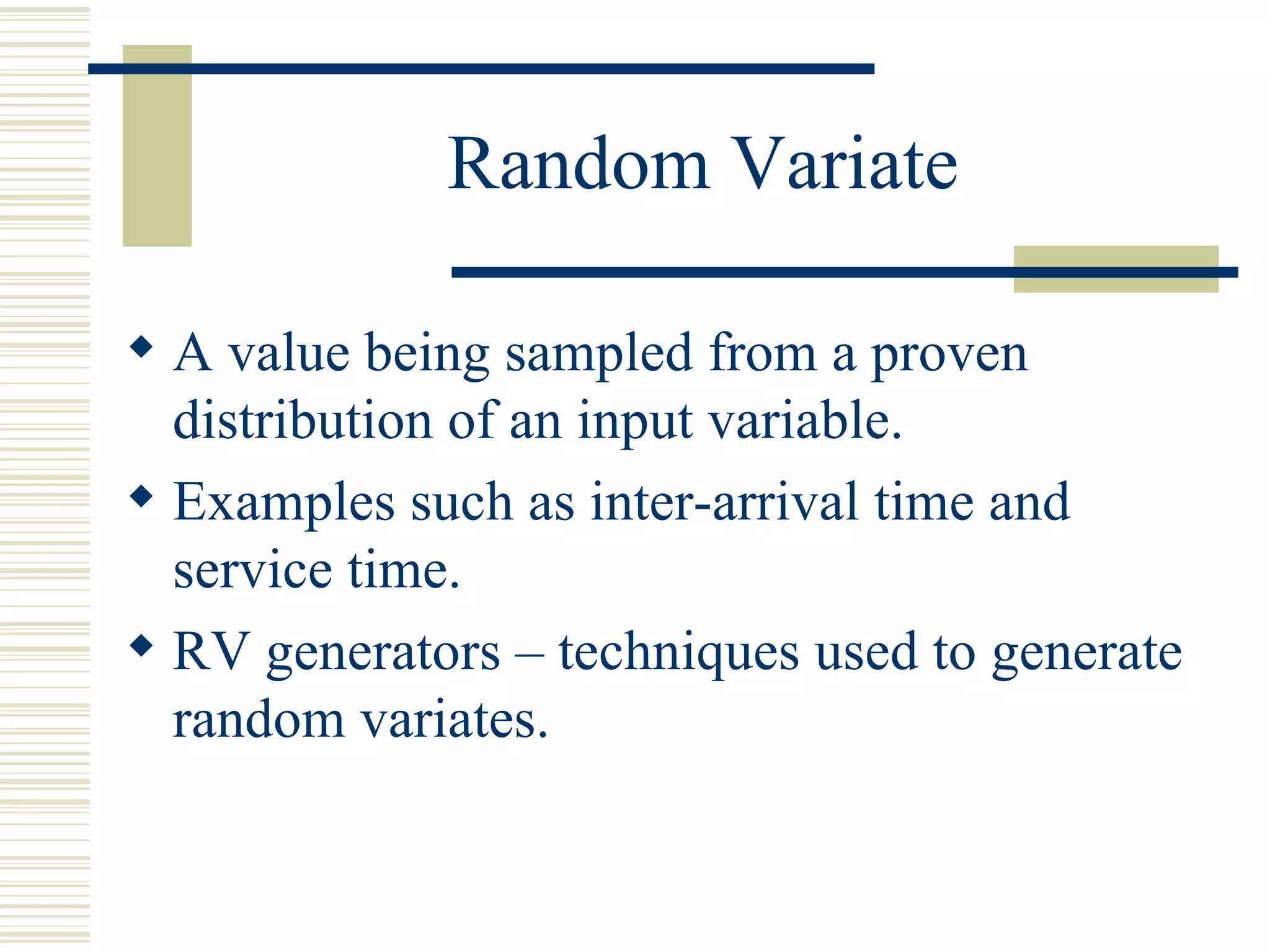 Random variate generation | PPT