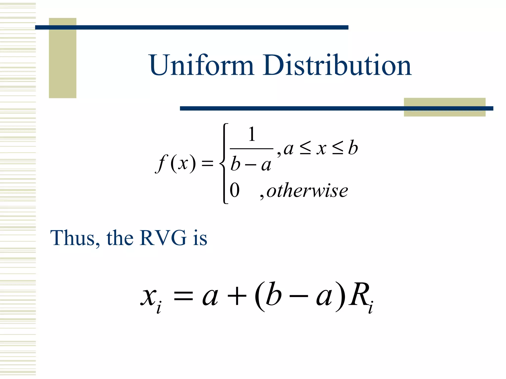 Random variate generation | PPT