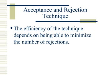 Random variate generation | PPT