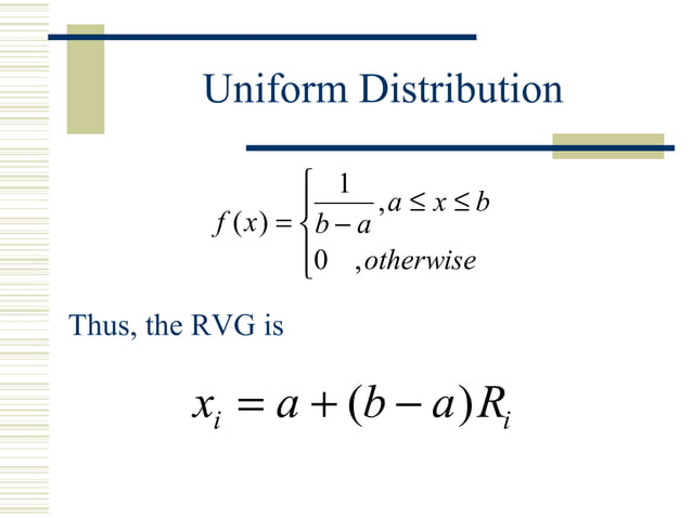 Random variate generation | PPT