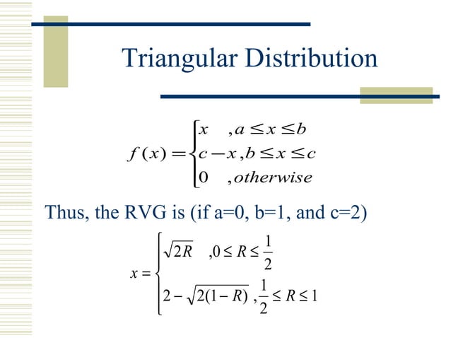 Random variate generation | PPT