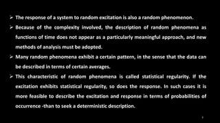 Random vibrations | PPTX
