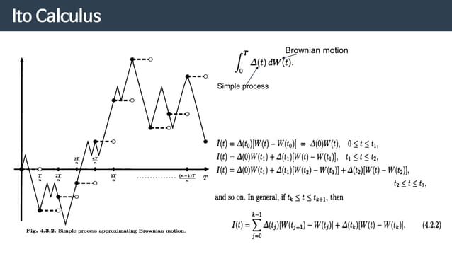 Random walk, brownian motion, black scholes equation | PDF