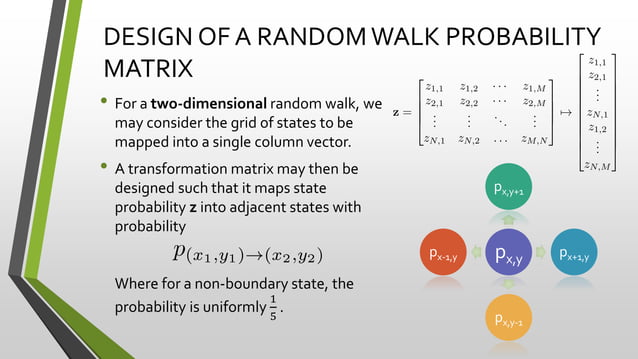 Eigenstates of 2D Random Walk with Multiple Absorbing States | PPT