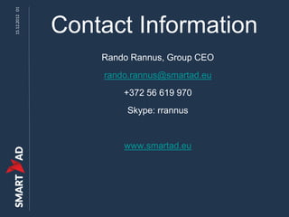Rando Rannus: turundus | PPT