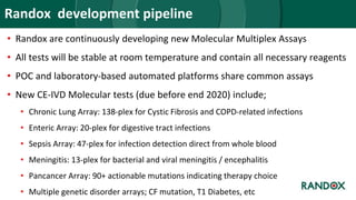 Multiplex Arrays for POC infection detention | PPT
