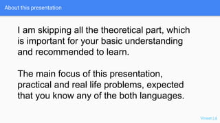R and Python, A Code Demo | PPTX