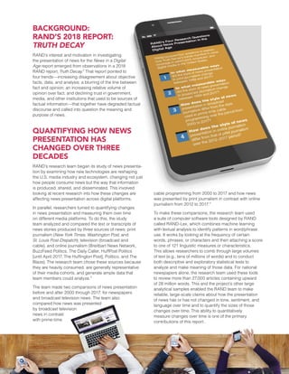 How the Style and Language of News Presentation Is Changing in the ...