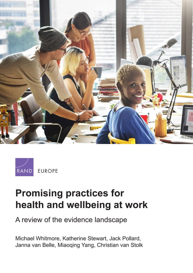 Workplace wellbeing survey report 2018 | PDF