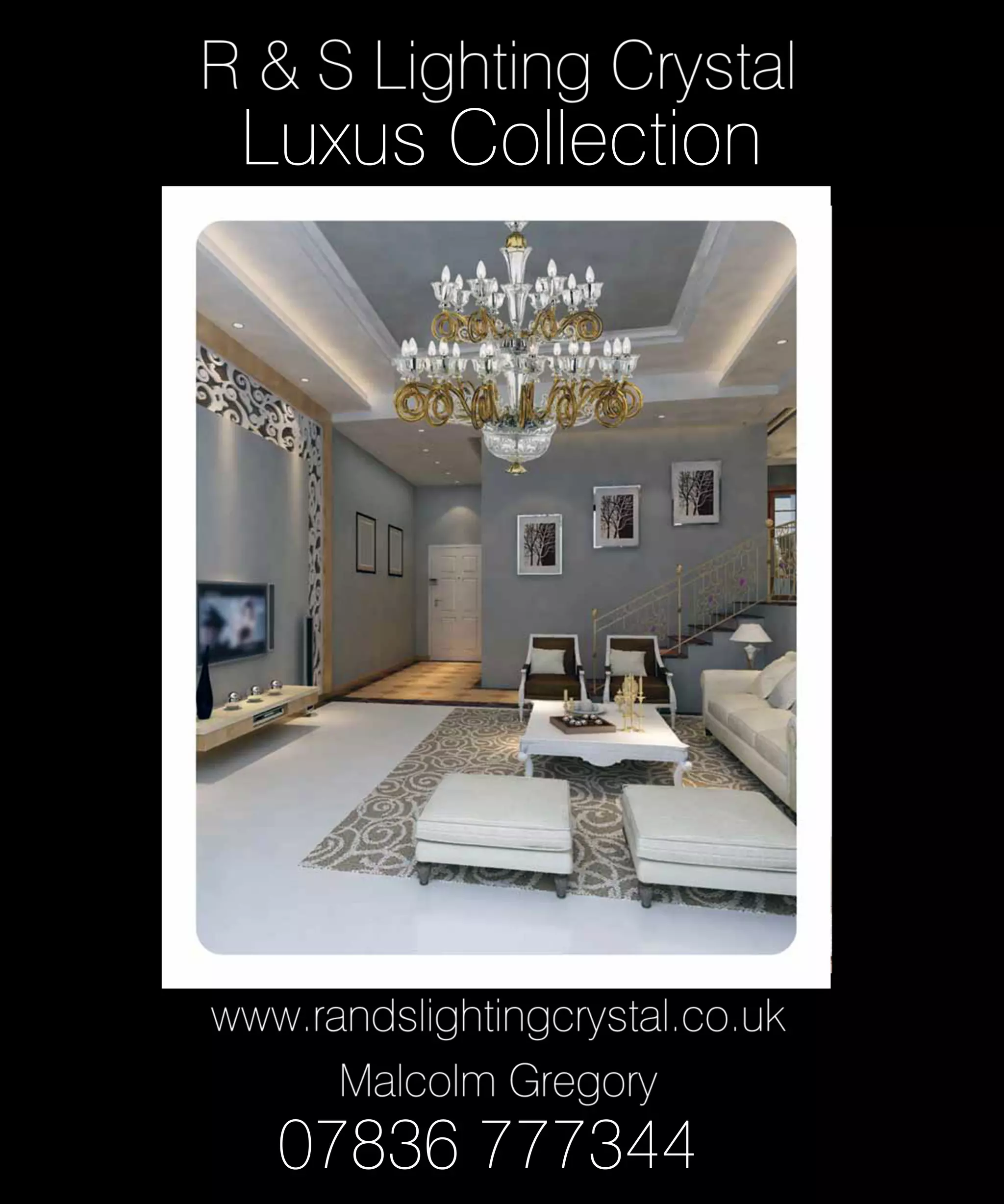 R and S Lighting - Luxus Collection Catalogue | PDF