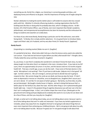 [兰迪·波许教授的最后一课].Randy.Pausch'S.Last.Lecture.Transcript | PDF