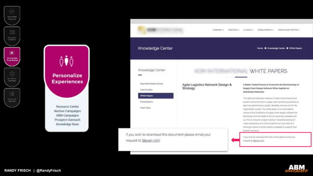 Personalizing ABM Content Experiences at Scale | PPT